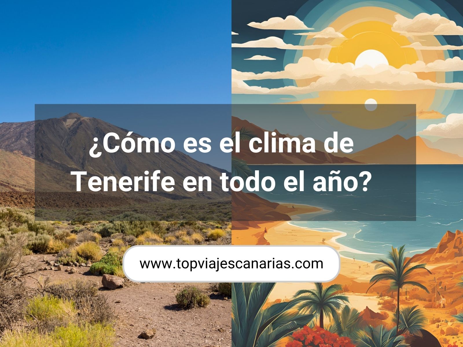 Descubre el clima de Tenerife durante todo el año
