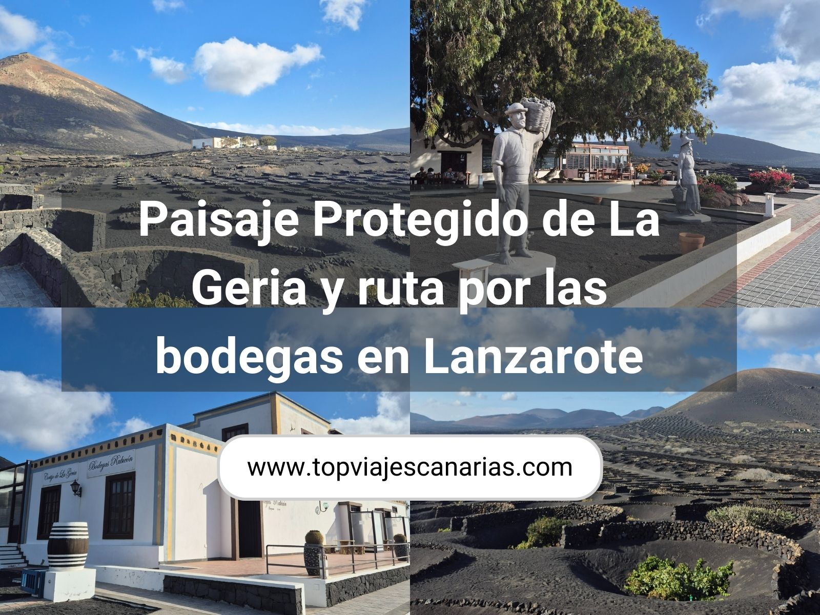 La Geria y ruta por las bodegas en Lanzarote